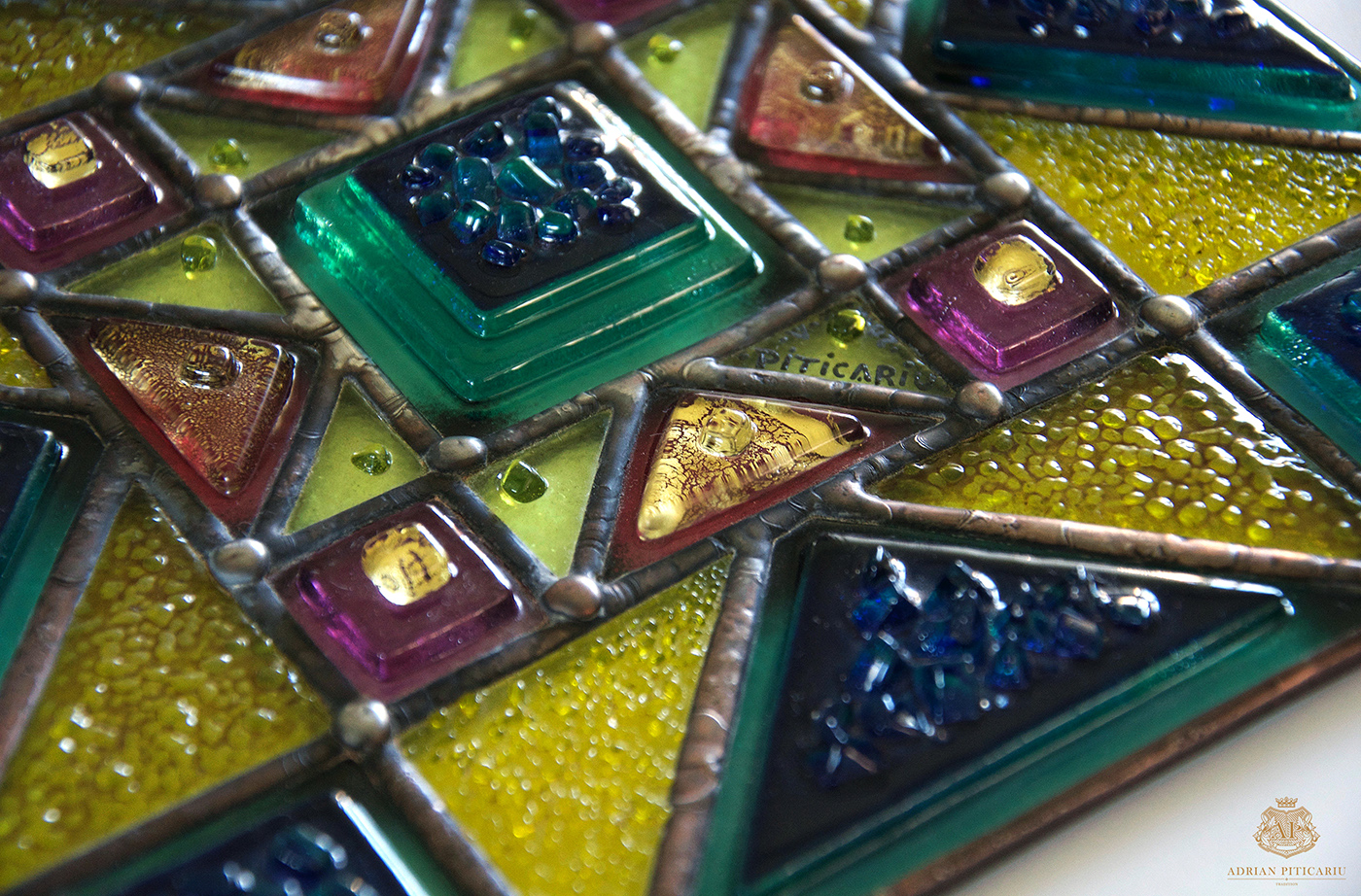 Vitralii si Mozaic vitralii, vitralii tiffany, stained glass, fuziune ...